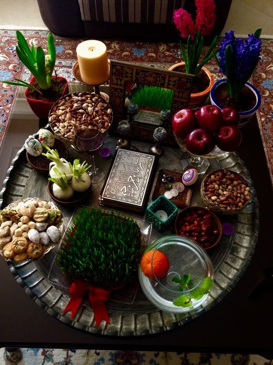 تصاویر فوتوفنهای چیدمان سفره هفت سین برای نوروز ۱۴۰۳
