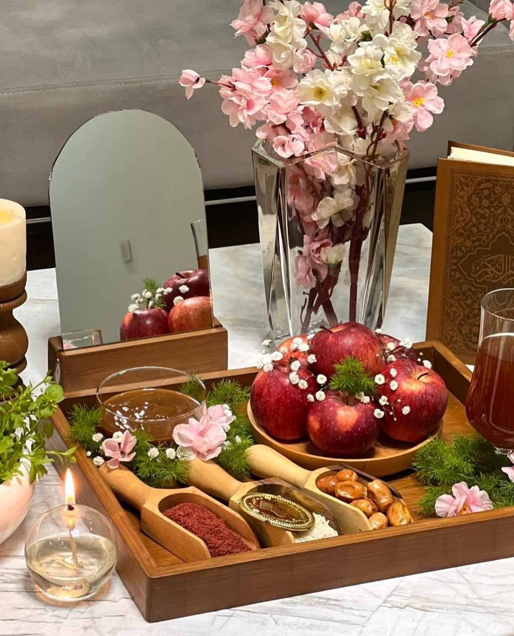 تصاویر فوتوفنهای چیدمان سفره هفت سین برای نوروز ۱۴۰۳